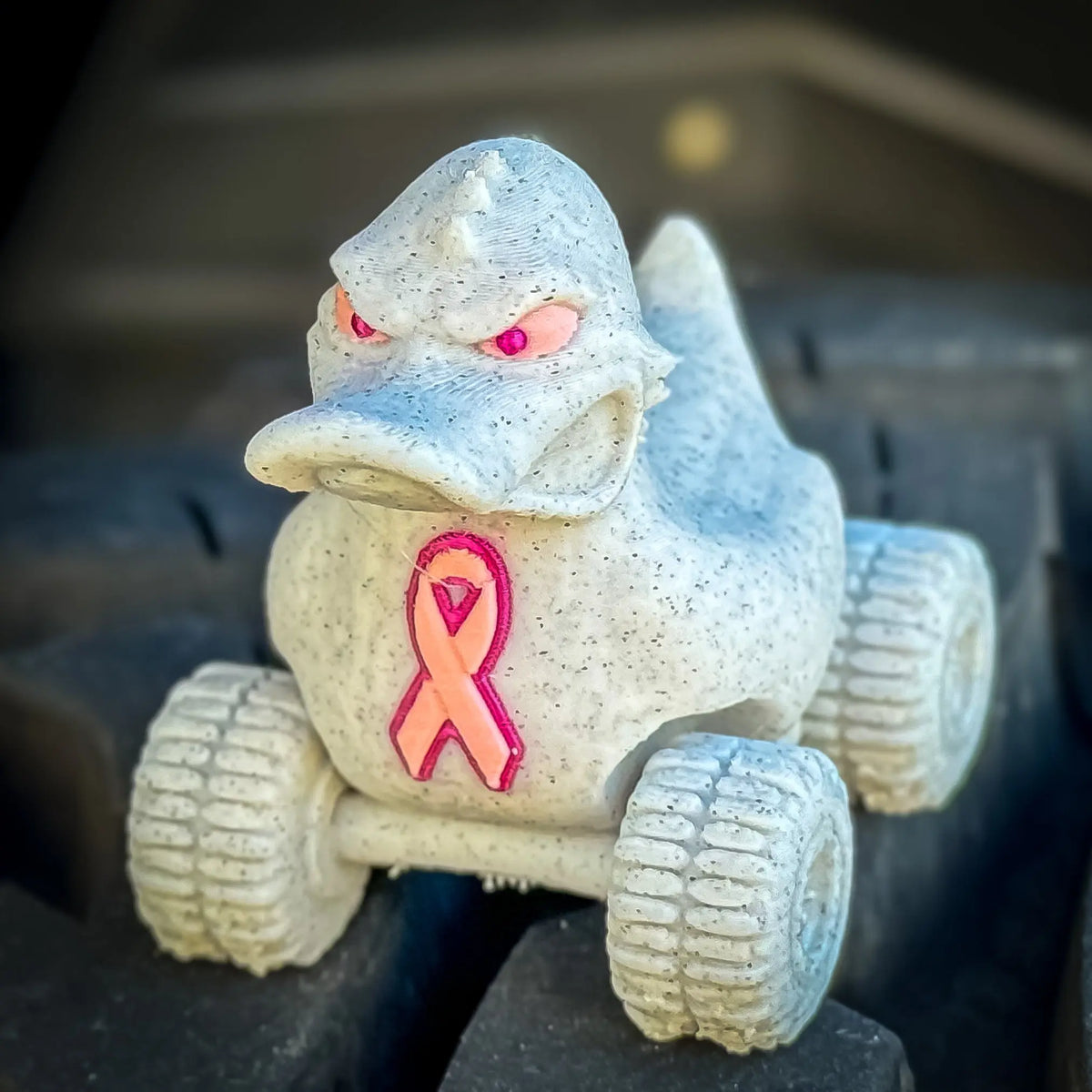 Breast Cancer Awareness Duck v2.0 - F1rstWarrior
