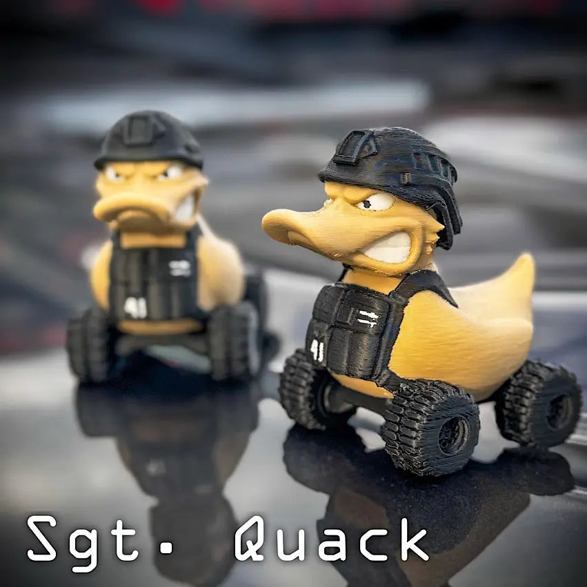 Sgt. Quack Military Duck - F1rstWarrior